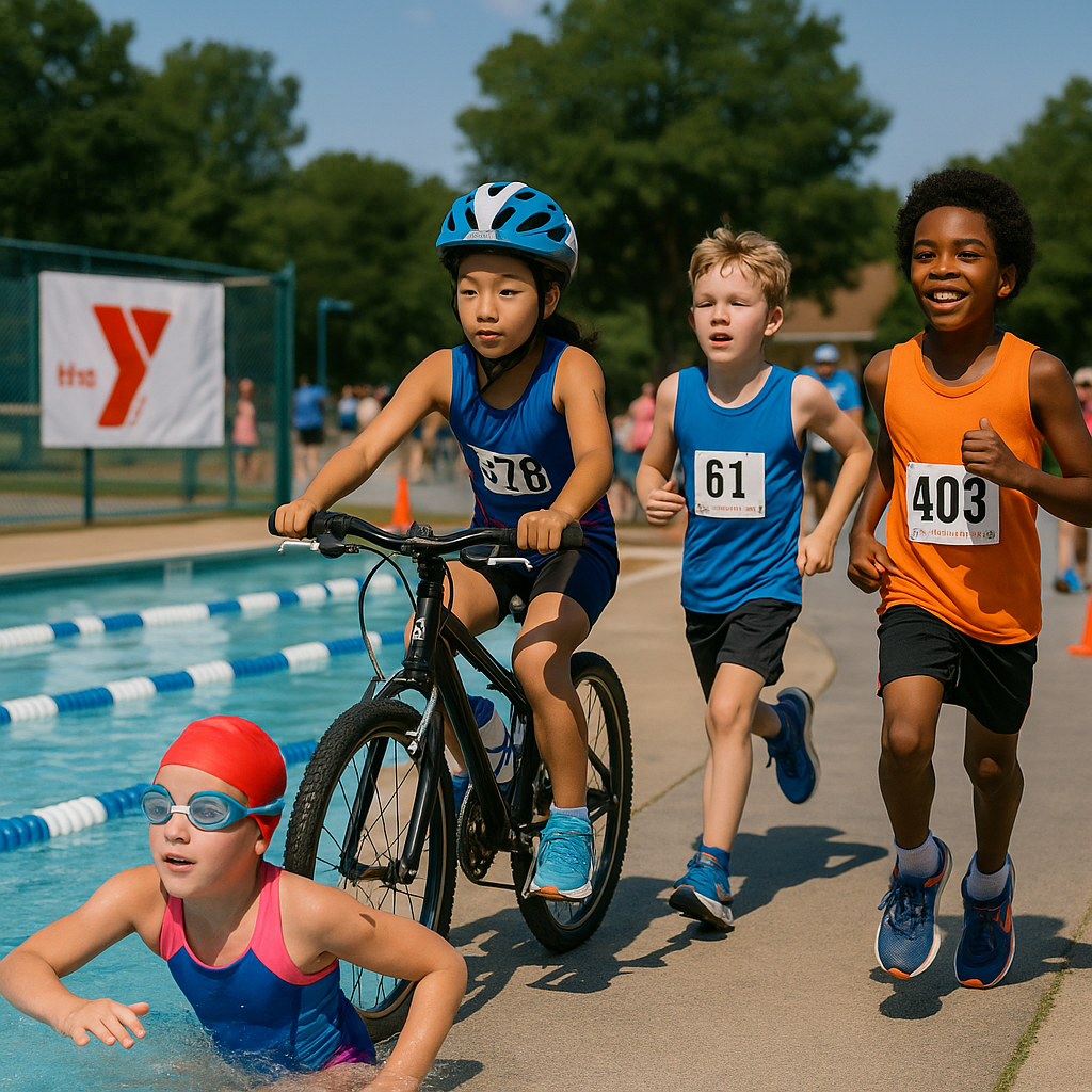 "300+ Young Athletes Ages 4-15 Compete in YMCA Strong Kids Triathlon ...