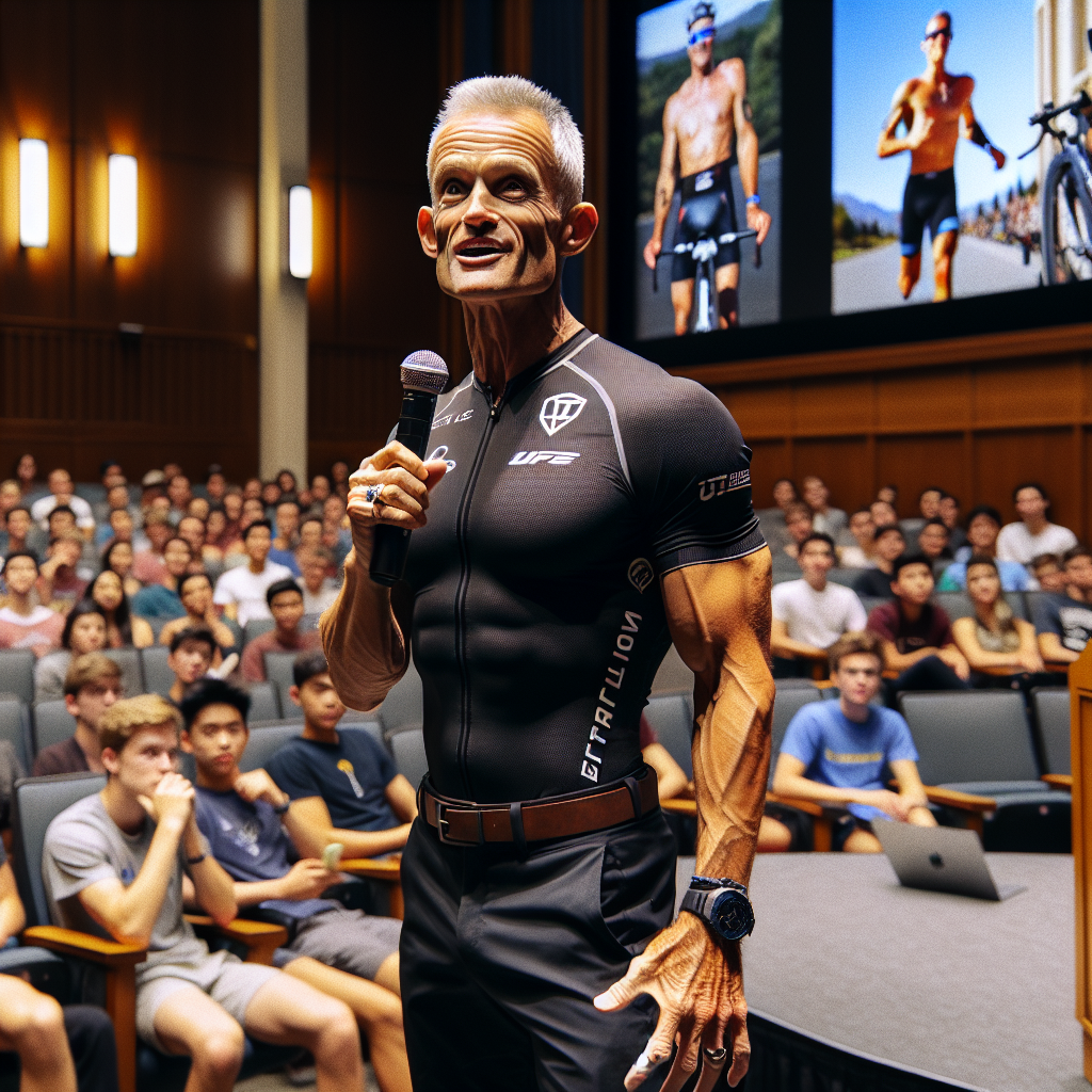Triathlon Legend Mark Allen's Rousing Commencement Speech Captivates C ...