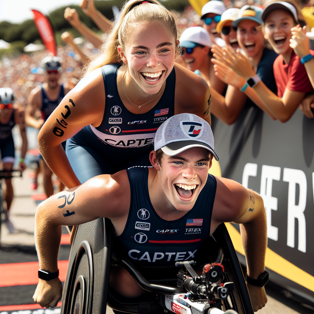 Unbreakable Bond: Sister Carries Brother in Emotional CapTex Triathlon ...