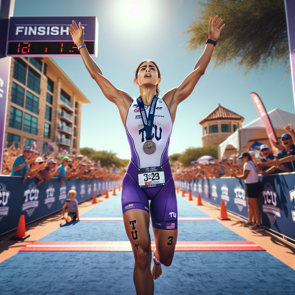 Triathlon Titans: TCU's Dynamic Duo Dominates at Nationals, Placing To ...