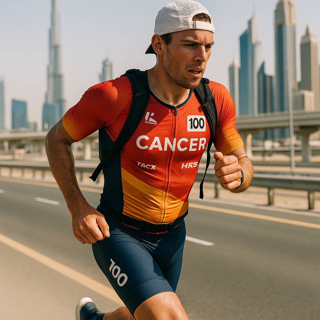 Dubai Athlete's Epic 100-Day Triathlon Challenge: 10,000km Journey to ...
