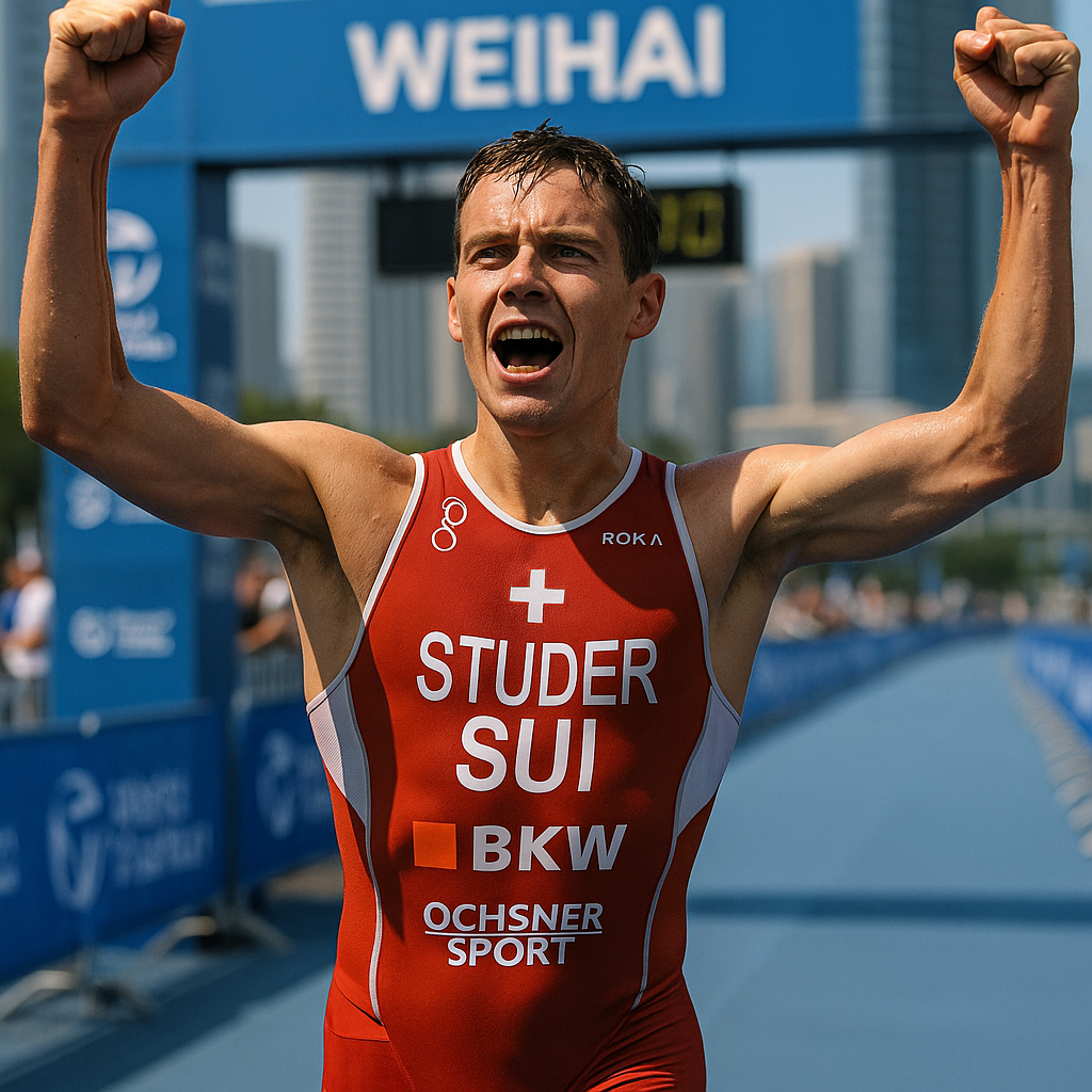 "Swiss Unknown Max Studer Shocks Elite Field with First WTCS Victory a – TriLaunchpad