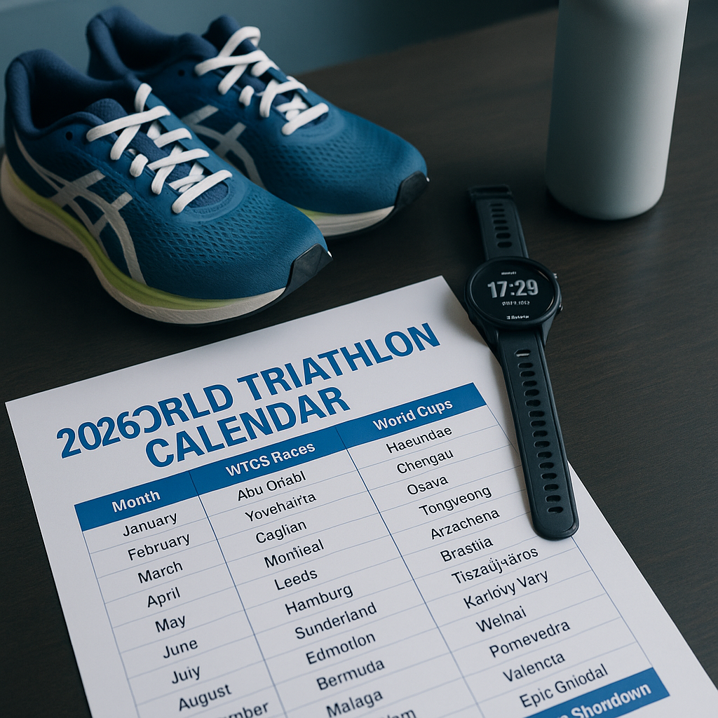 2026 World Triathlon Calendar Revealed: 10 WTCS Races, 16 World Cups ...