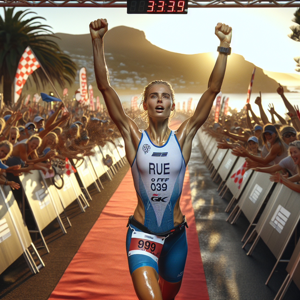 Triathlon Triumph: Anne Reischmann Conquers IRONMAN South Africa 2025 – TriLaunchpad