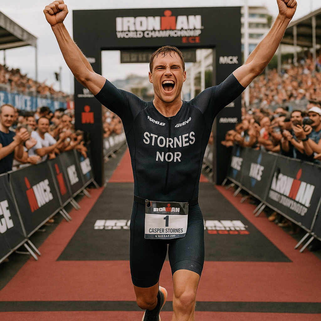 **Casper Stornes gewinnt sein Debüt bei der Ironman-Weltmeisterschaft ...