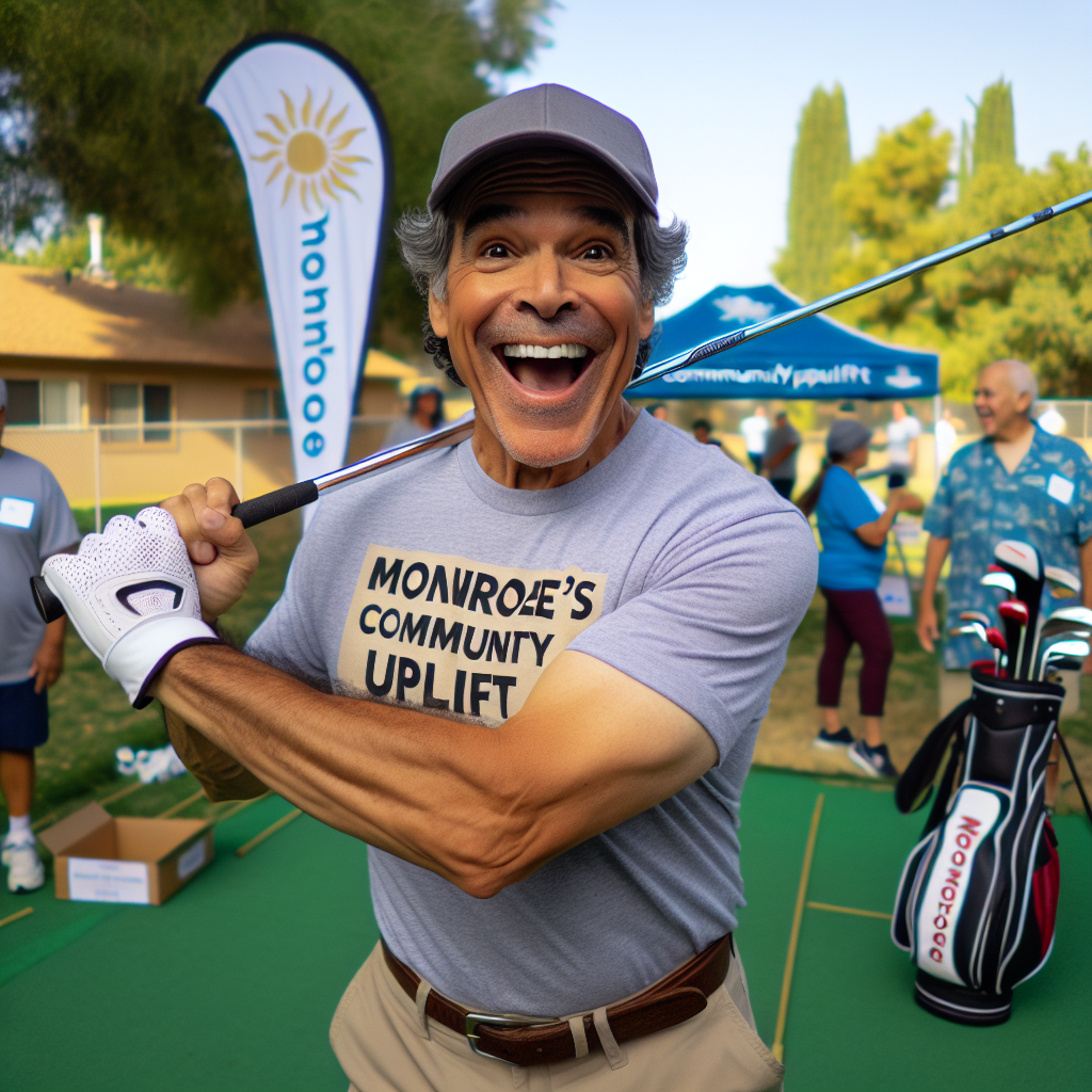 Unforgettable "Fat-Man Triathlon" Returns: Golf, Shoot & Bowl for Monr ...