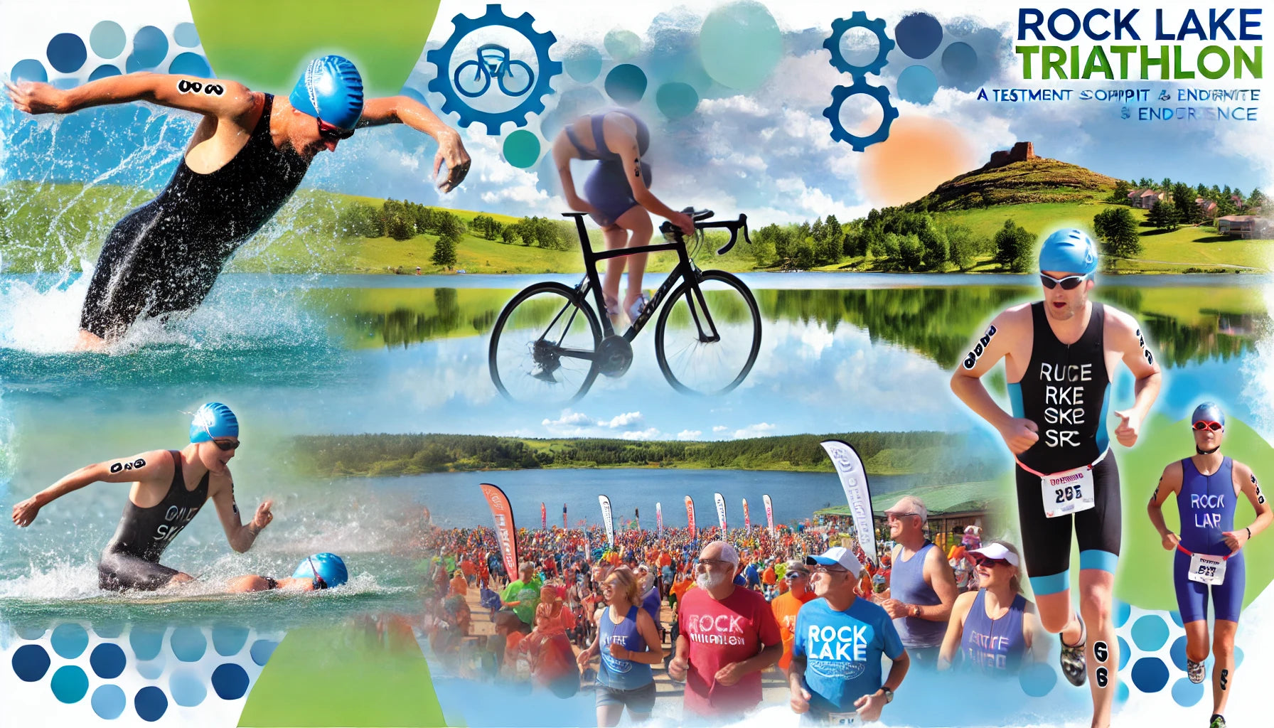 Pushing Limits at Rock Lake: Thrilling Triathlon Tests Endurance ...